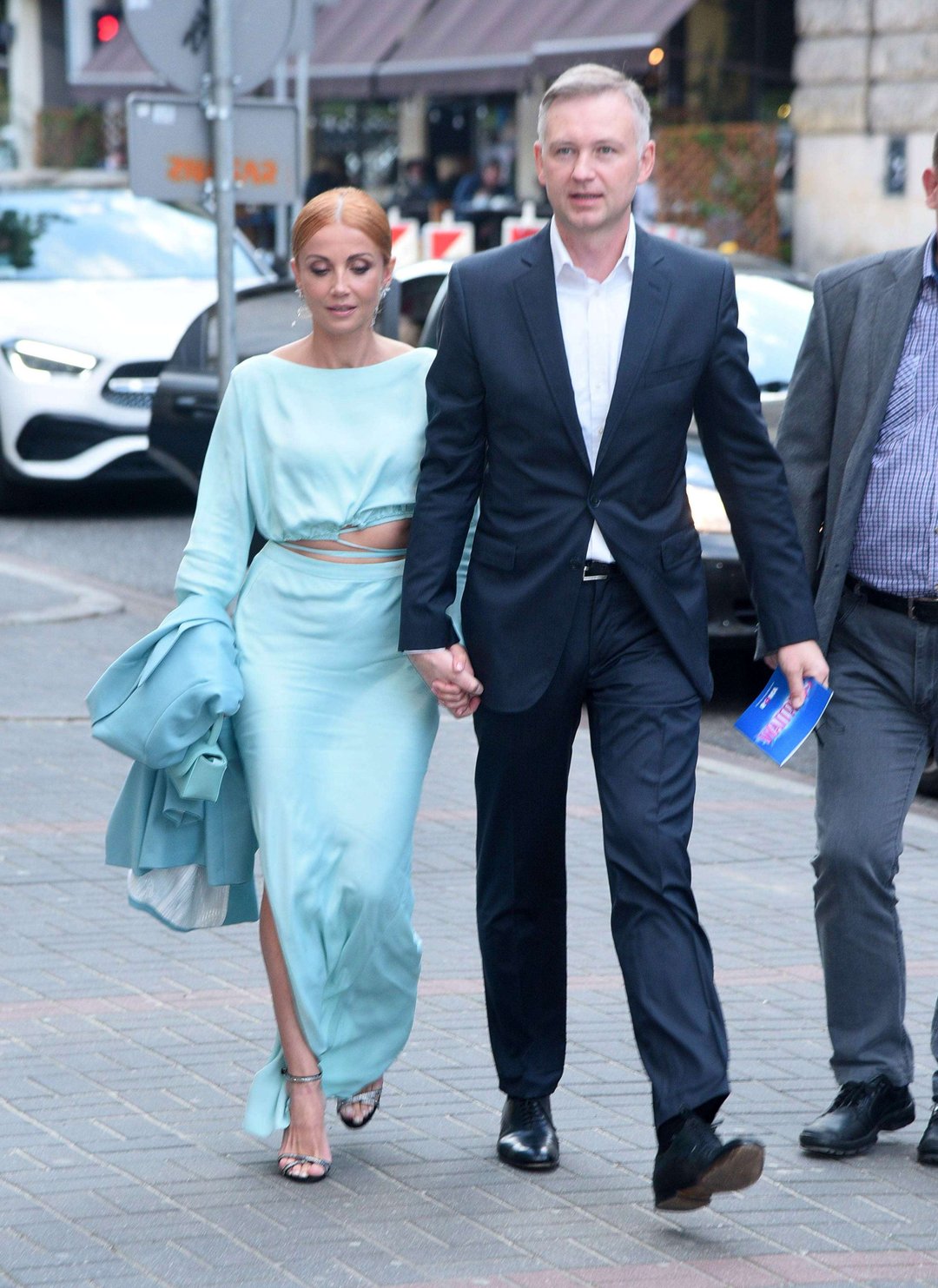 Mąż Katarzyny Zielińskiej to siostrzeniec znanego polityka i bardzo ambitna postać. Poznali się ...