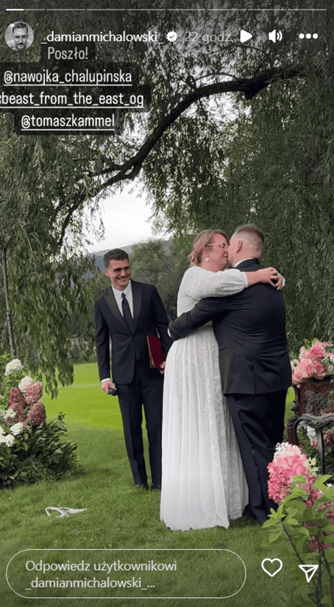 Katarzyna Niezgoda i Tomasz Kammel na jednym weselu. Jak się ...