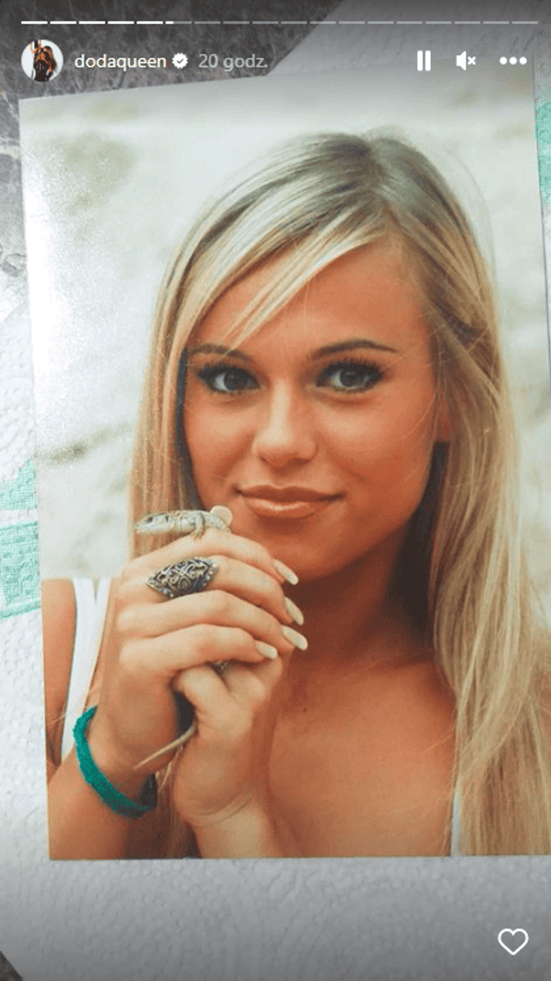 Doda pokazała zdjęcia z dzieciństwa. Tak wyglądała jako nastolatka