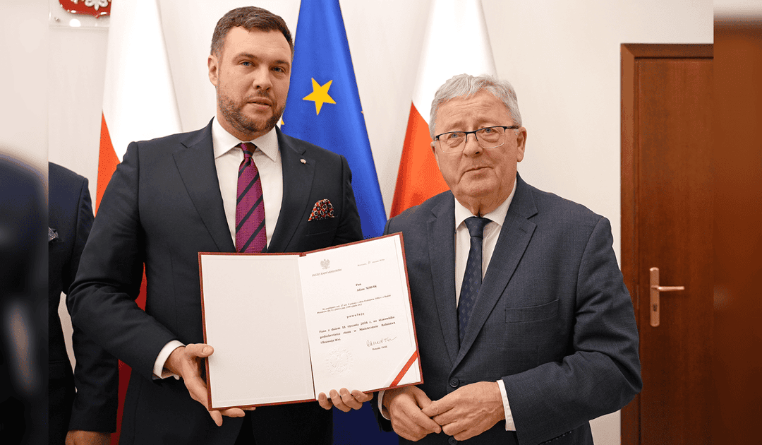 Adam Nowak nowym podsekretarzem w Ministerstwie Rolnictwa i Rozwoju Wsi