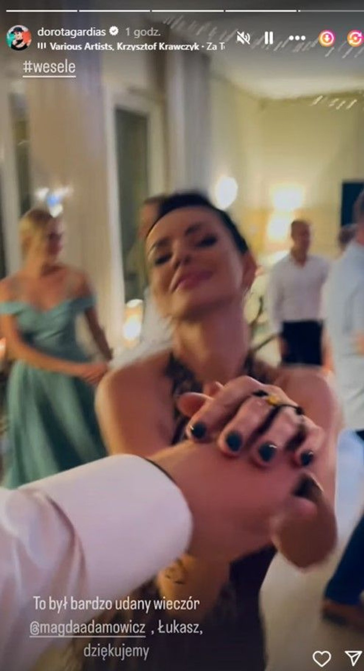 Ślub Magdaleny Adamowicz. Wystąpiła Dorota Gardias | Świat Gwiazd