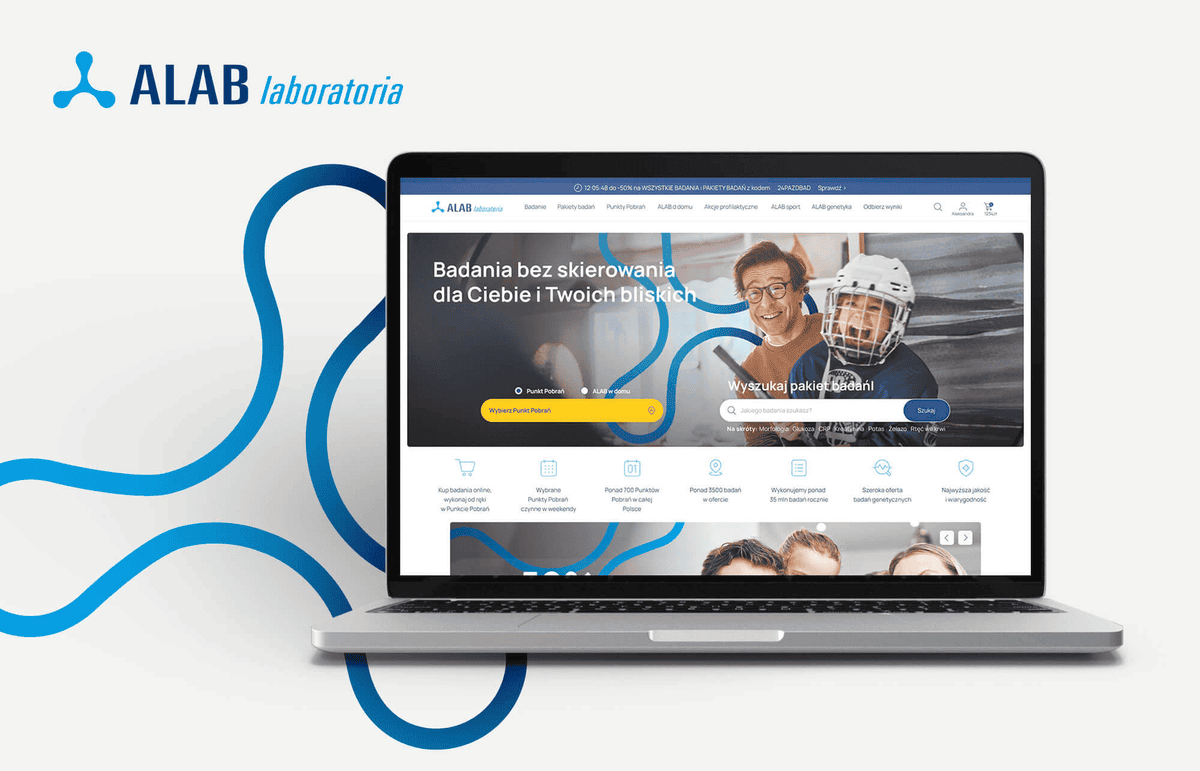 ALAB laboratoria z nowym serwisem – alab.pl