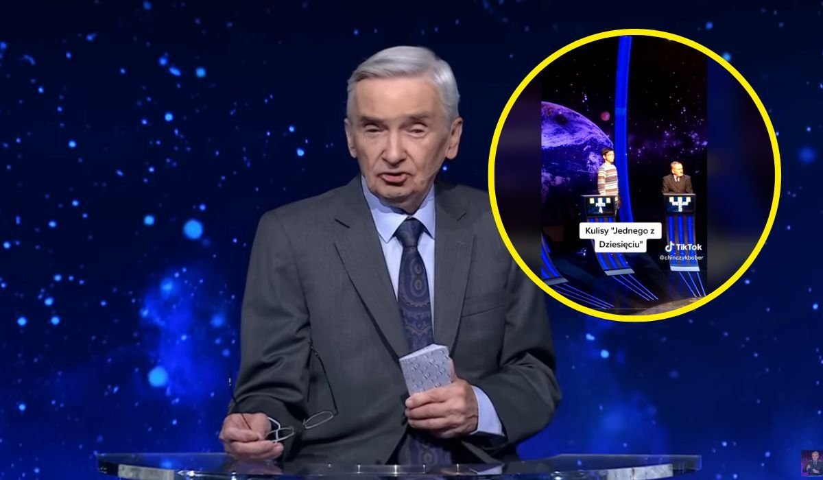 Tej wpadki nie zobaczymy w telewizji. Wyciekło nagranie zza kulis "Jeden z dziesięciu", sala ...