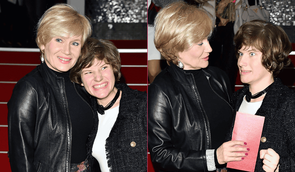 Lucyna Malec z niepełnosprawną córką na premierze. Zdjęcia