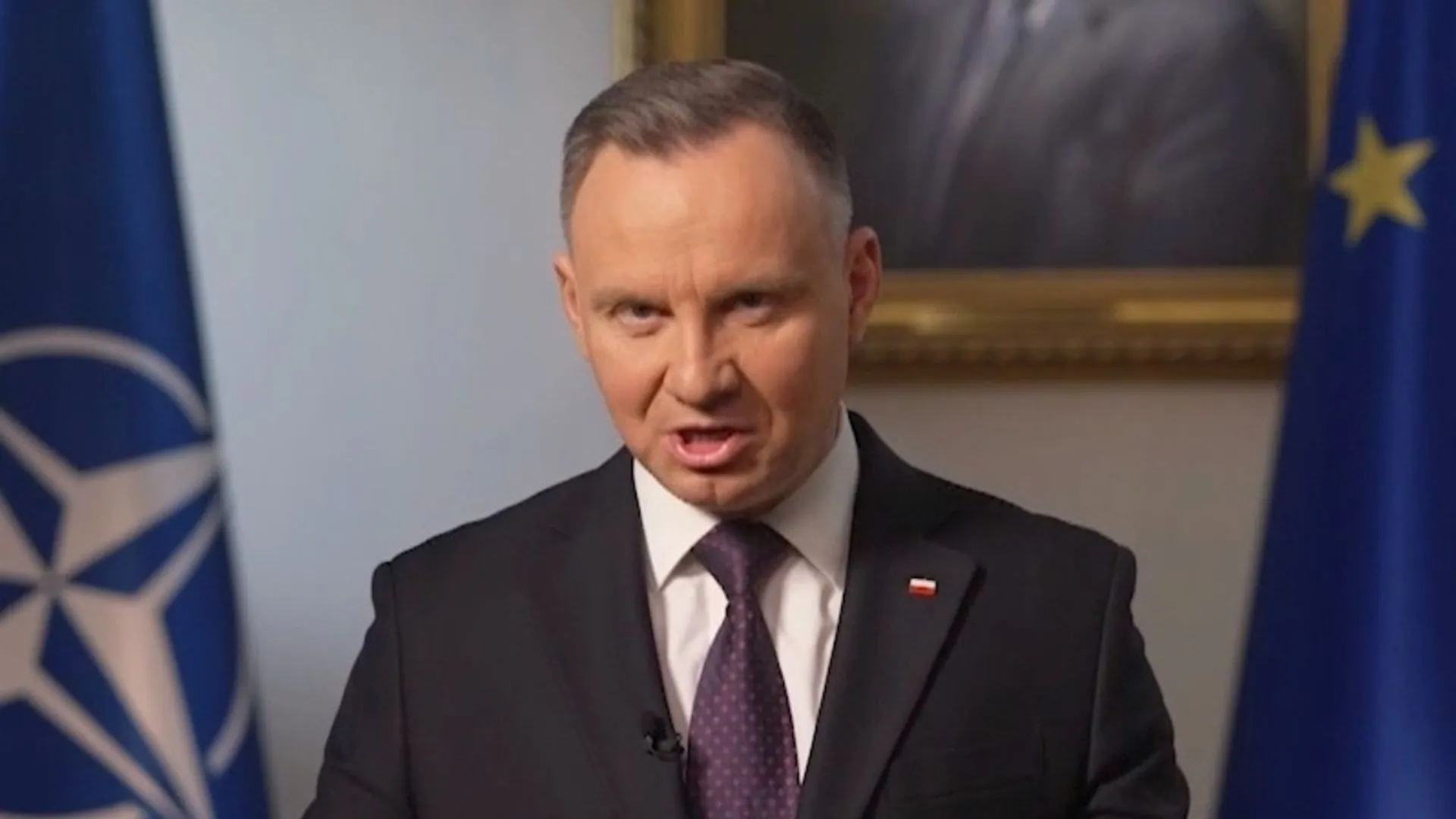 Awantura na wiecu Karola Nawrockiego. Policja w akcji, trzeba było przerwać spotkanie