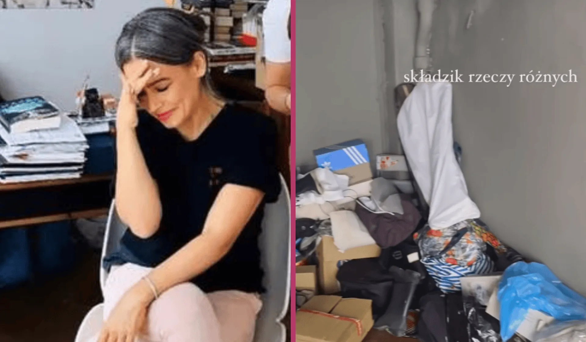 Anna Mucha sprząta dom ze specjalistami. Zdjęcia | Świat Gwiazd