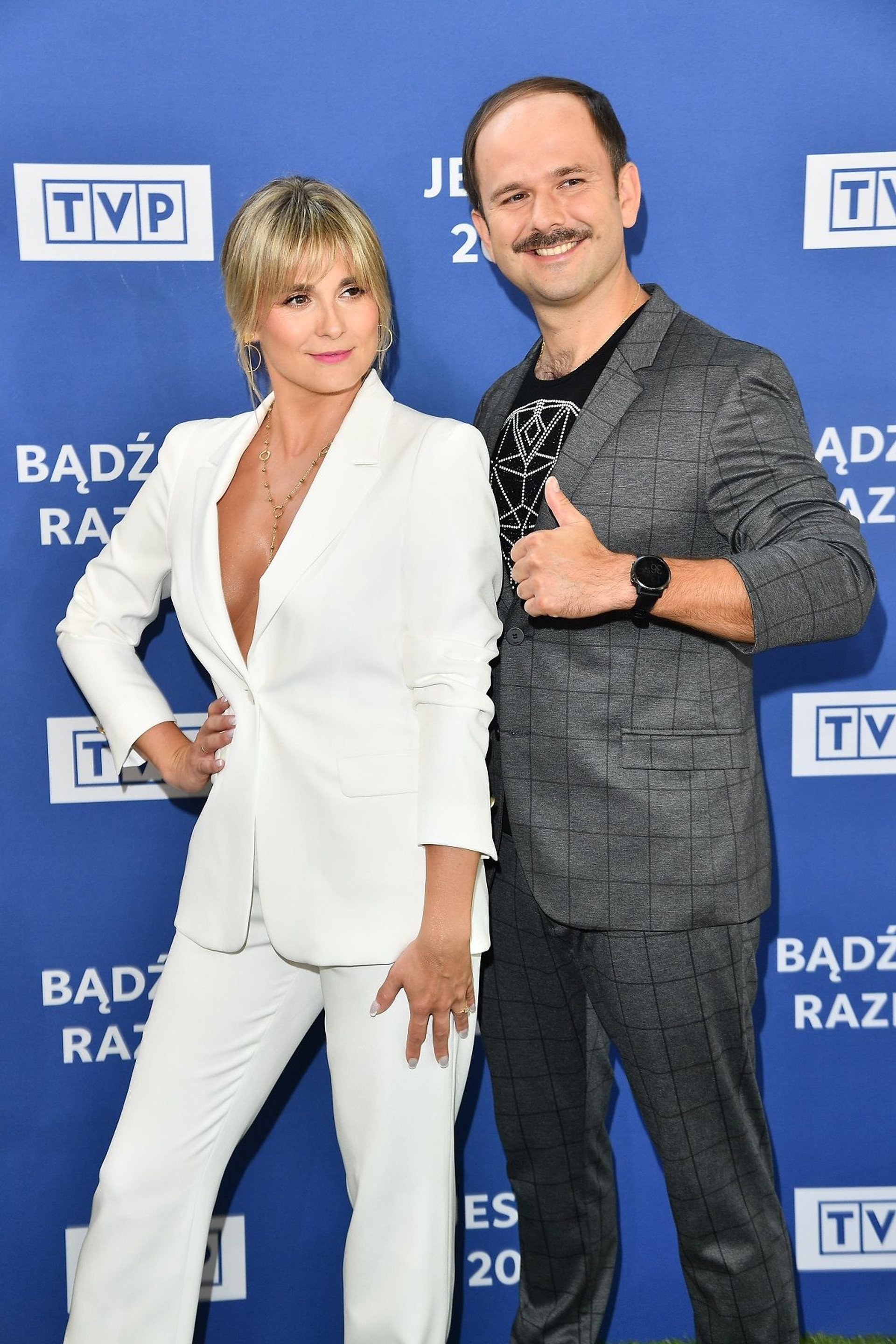 Kajra i Sławomir na ramówce TVP. Żona gwiazdora skradła całe show ...