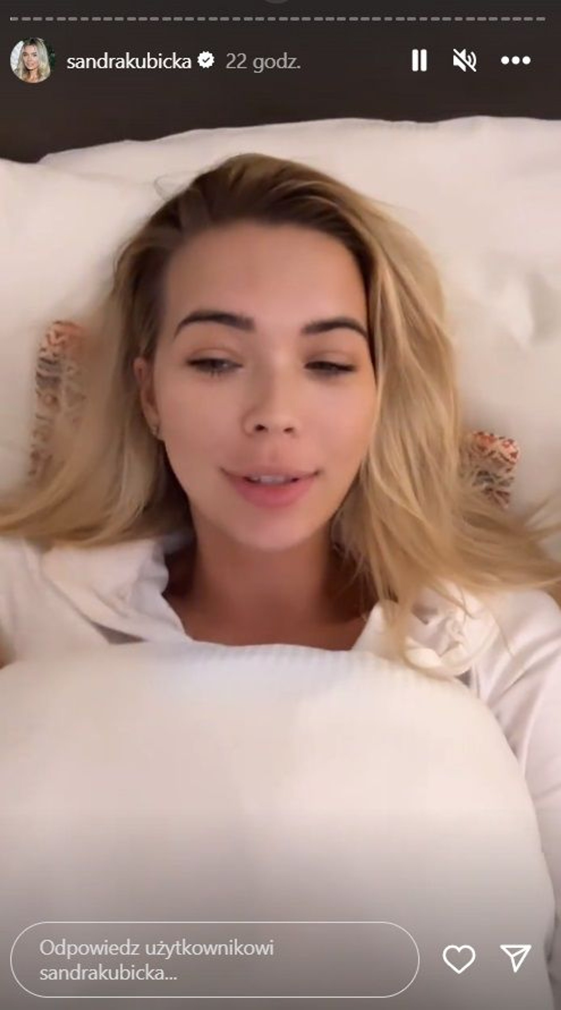 To nie Baron jako pierwszy dowiedział się o ciąży Sandry Kubickiej ...