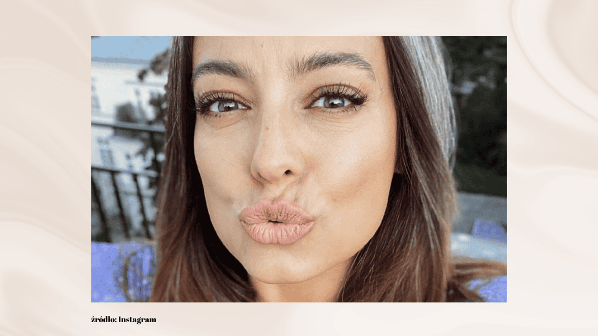 Anna Mucha dumnie prezentuje siwe włosy. To ostatni krzyk mody, ale i ...