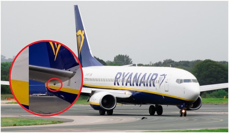 Ksiądz dopatrzył się dziury w samolocie. Ryanair dementuje i publikuje wyjaśnienie | Turysci