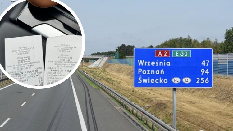 Pokazał, ile zapłacił za 90 km autostrady A2. Paragon grozy