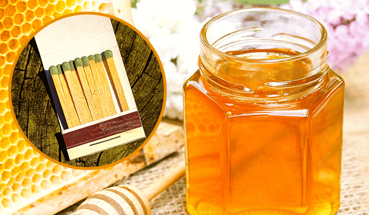 Zanurz zapałkę w miodzie i podpal. 1 znak i wiesz, że jest naturalny