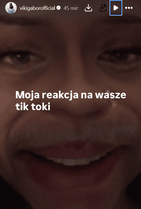 Viki Gabor zwróciła się do swoich fanów tuż "po ślubie". To zdjęcie ...